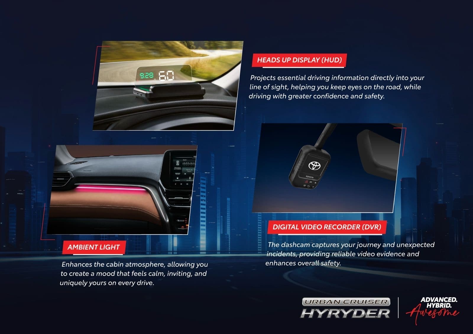 Toyota Urban Cruiser Hyryder Tech Package: Price, Features, and Details ...