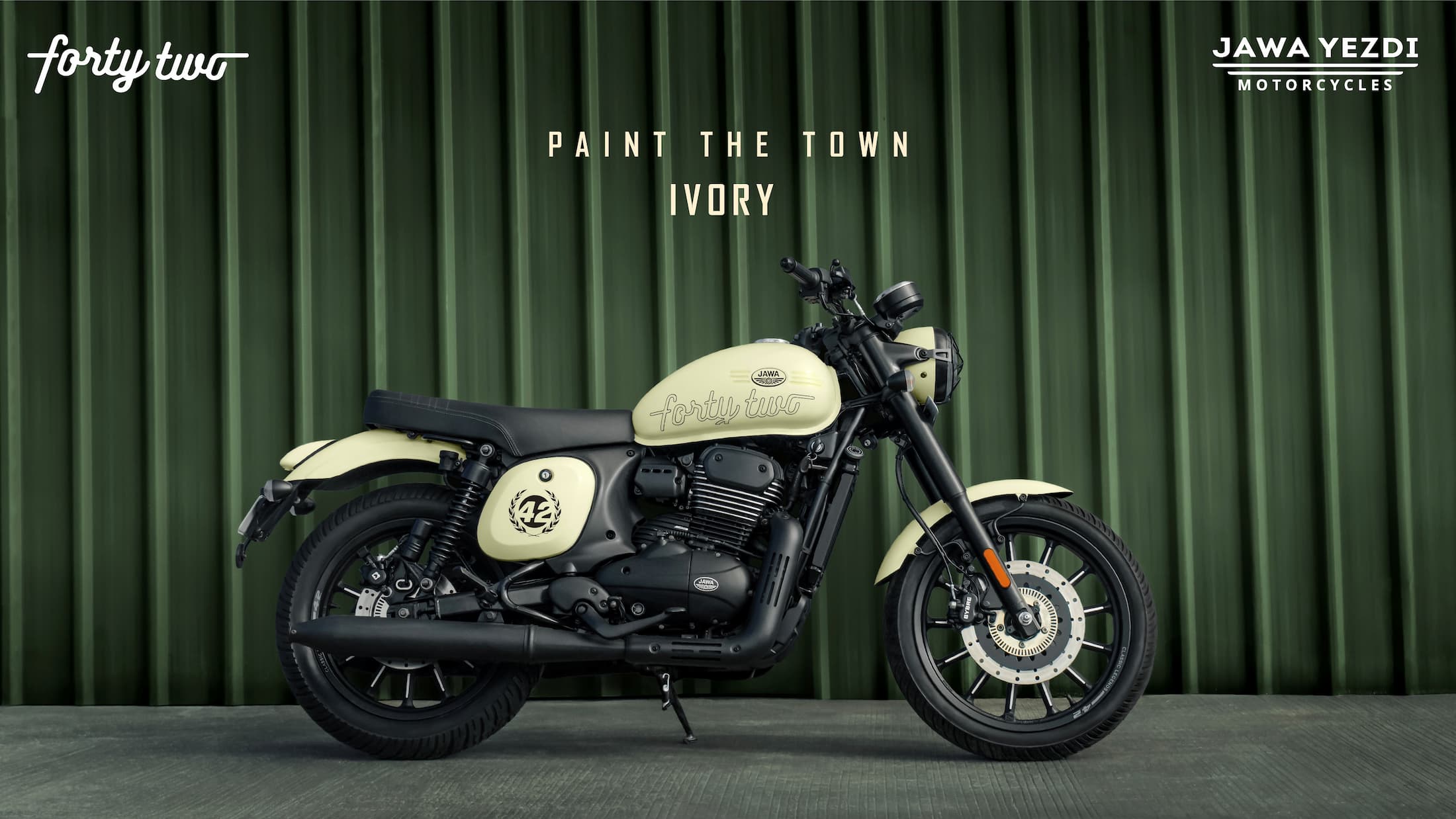 Jawa 42 Ivory Launched at Rs 1,84,950 - New Styling added to Livery ...