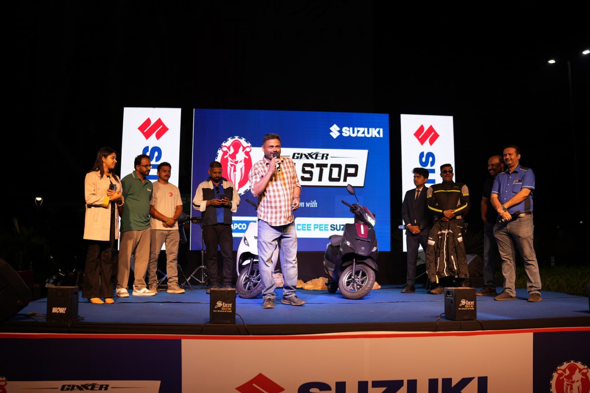 Suzuki GIXXER Pit Stop Event in Kozhikode | Immersive Ride Experience ...