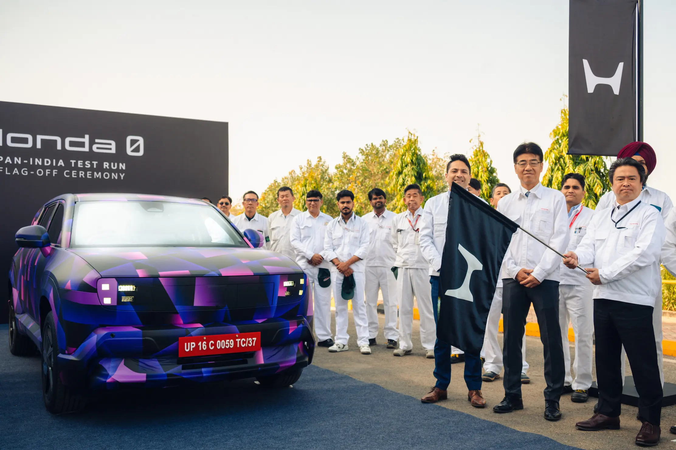 Honda 0 Alpha EV: First Test Run, Electric SUV Images, Range & Launch ...