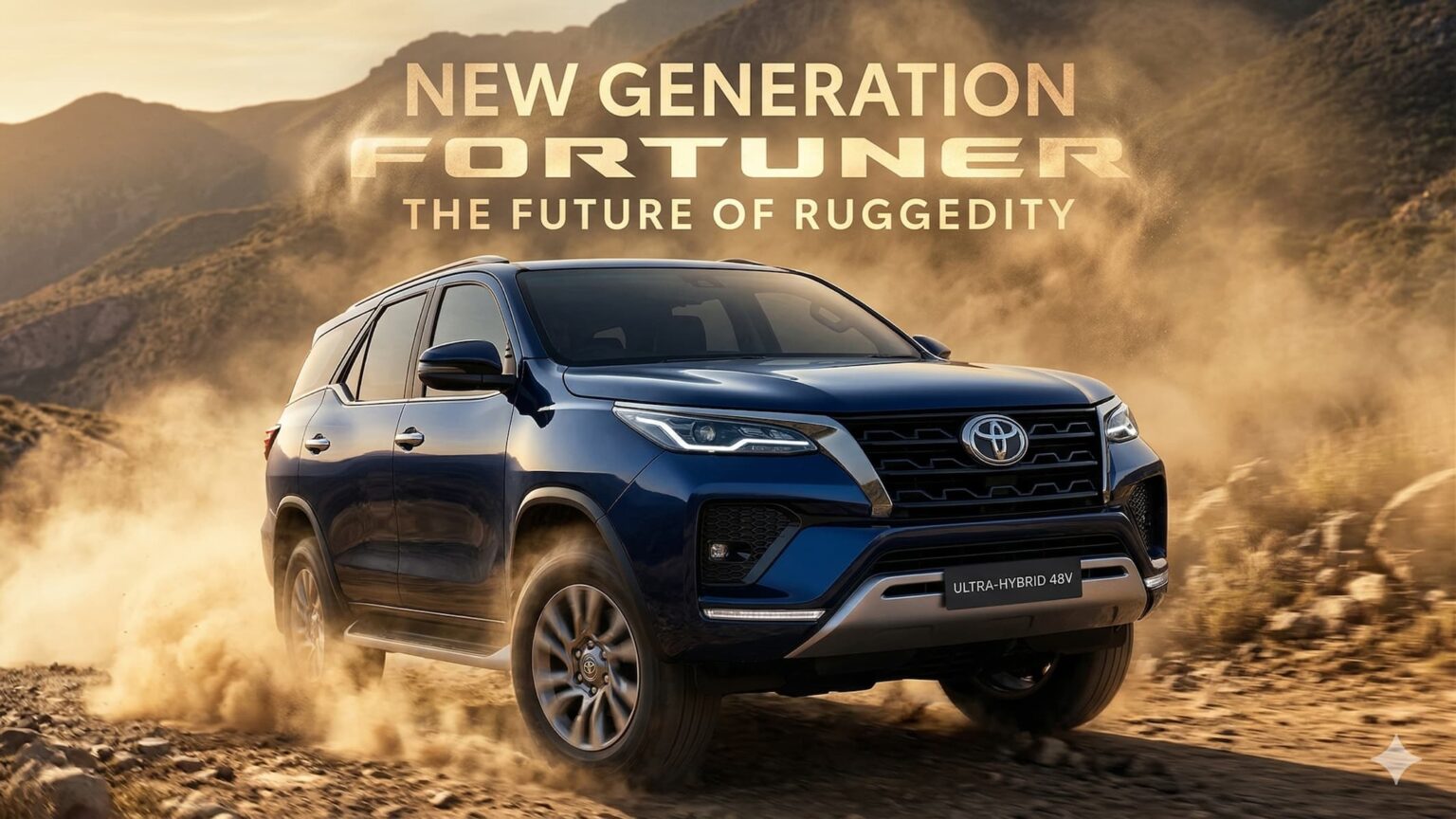 Next-Gen Toyota Fortuner 2026 Updates: New Platform, Launch Date ...