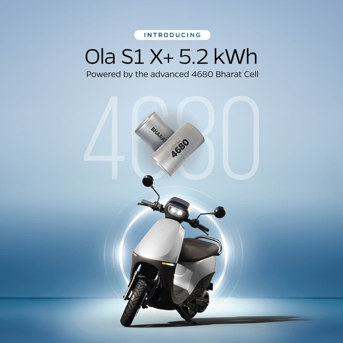 Ola Electric Launches S1 X+ 5.2 kWh Powered by 4680 Bharat Cells - GaadiKey