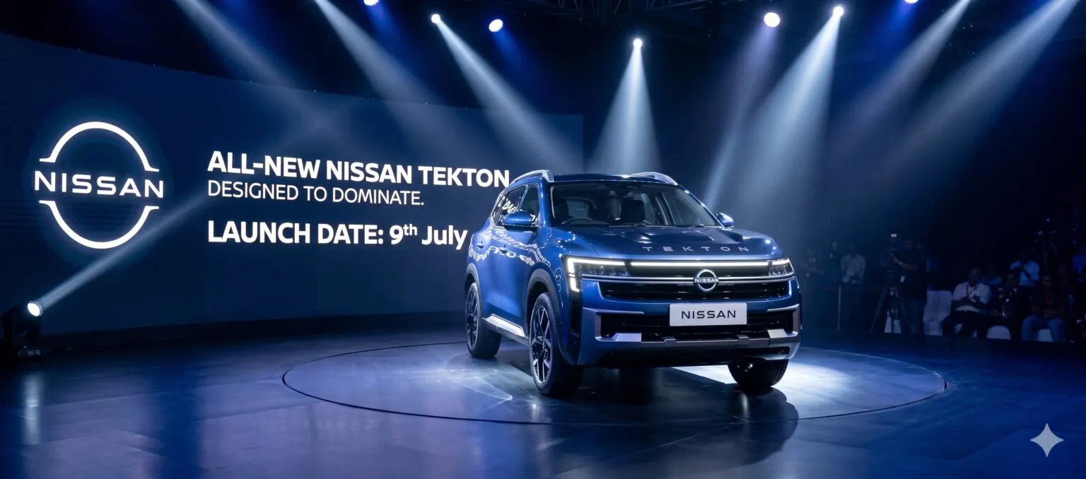 Nissan Tekton launch on 9th July 2026 - All You Need to Know - GaadiKey